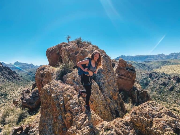 How To Hike Battleship Mountain via. First Water Trailhead - Karabou ...