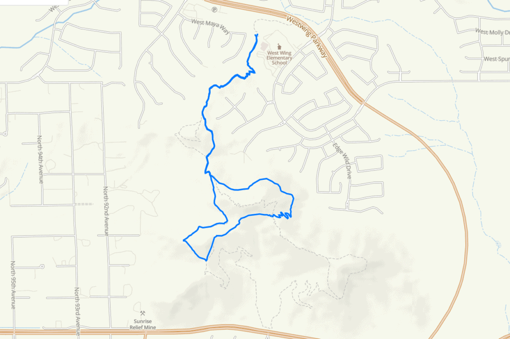 Hiking Sunrise Mountain Trail in Peoria, AZ - Karabou Adventures