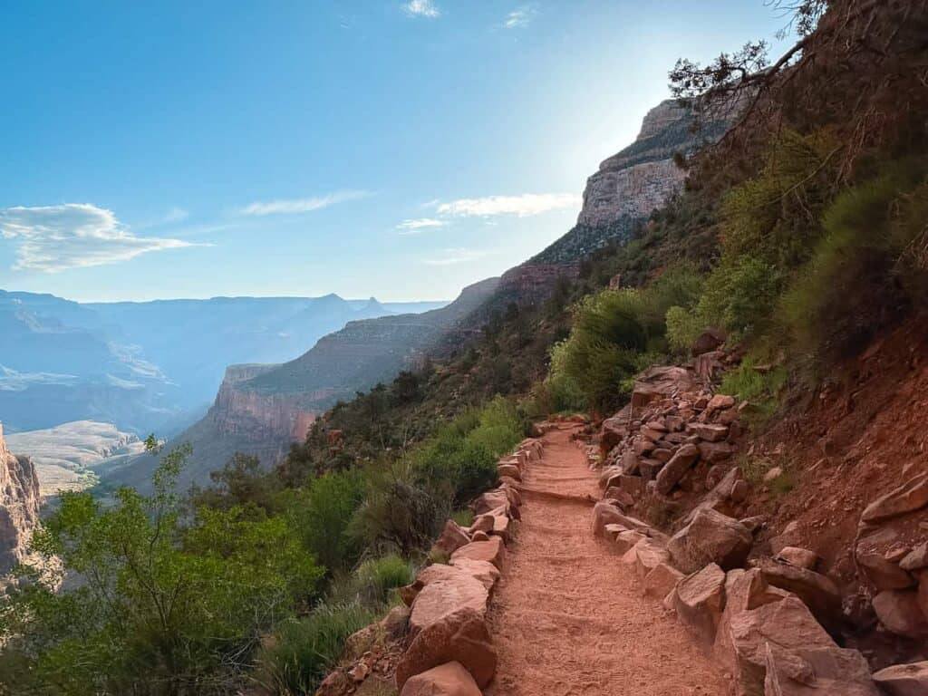 Hiking The FULL Bright Angel Trail To Phantom Ranch - Karabou Adventures
