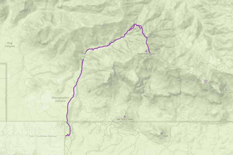 How To Hike Superstition Peak 5057 via Hieroglyphic Trail - Karabou ...